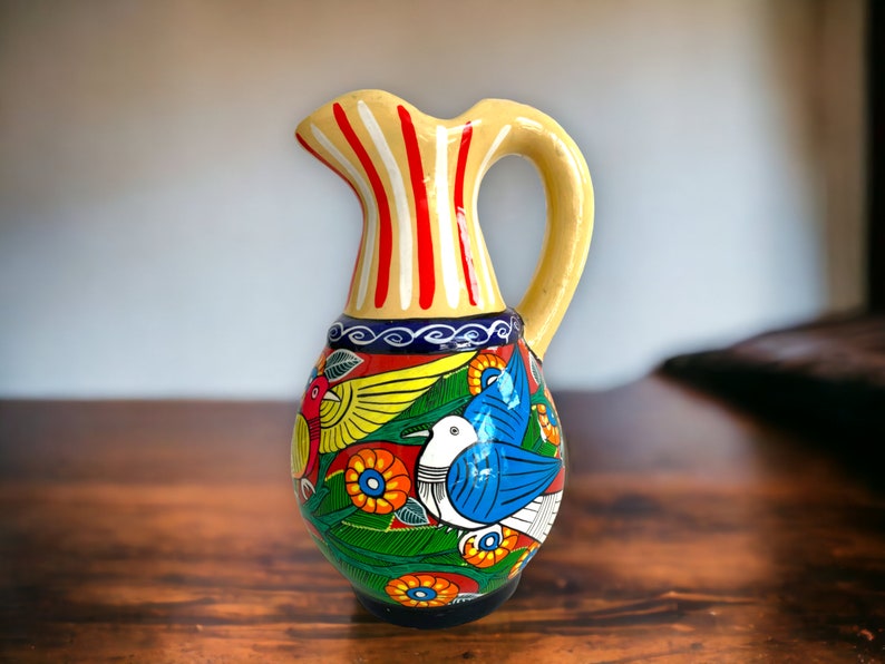 Mexican Authentic Pitcher Talavera Pitcher - Etsy