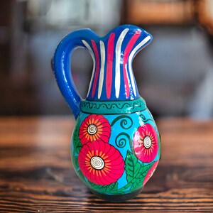 Mexican Authentic Pitcher Talavera Pitcher - Etsy