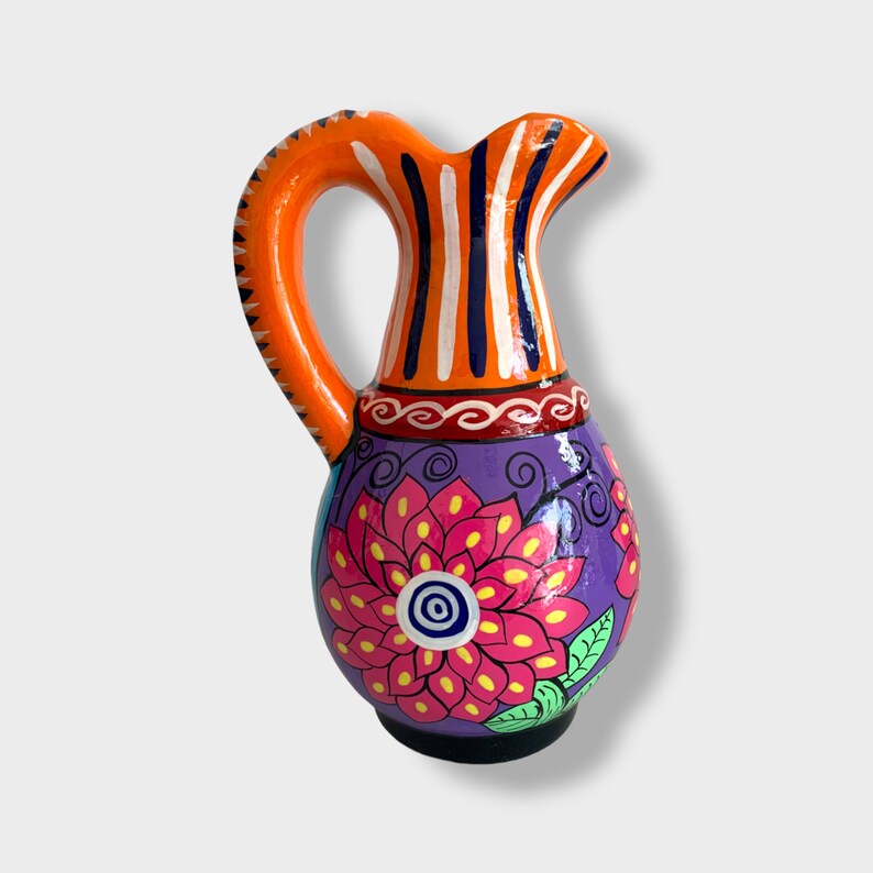 Mexican Authentic Pitcher Talavera Pitcher - Etsy