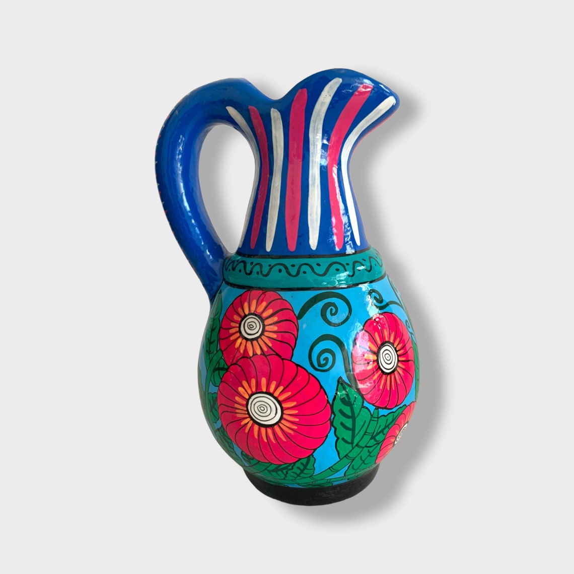 Mexican Authentic Pitcher Talavera Pitcher - Etsy