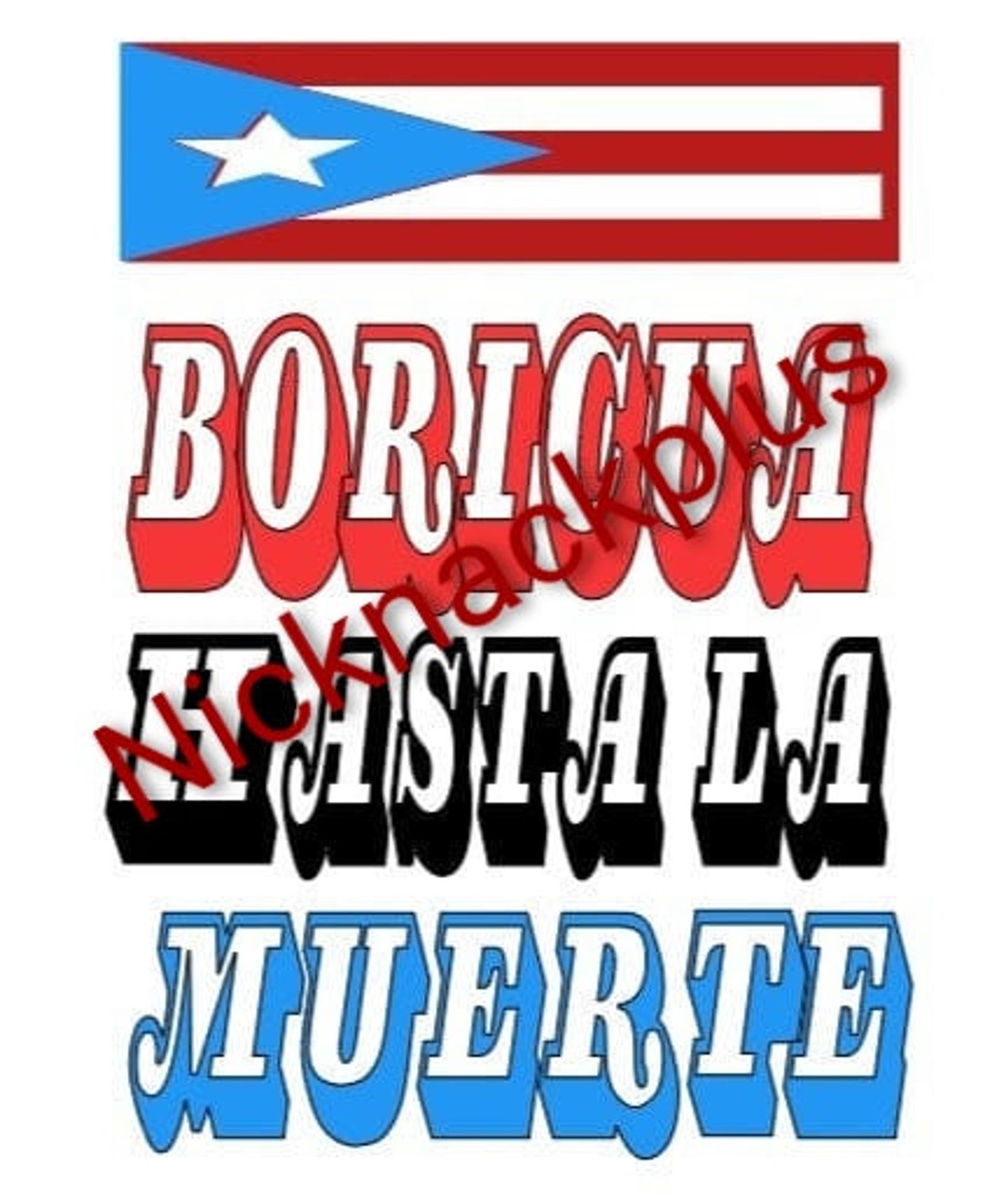 Boricua Hasta La Muerte Svg Png Puerto Rico Svg File Puerto - Etsy
