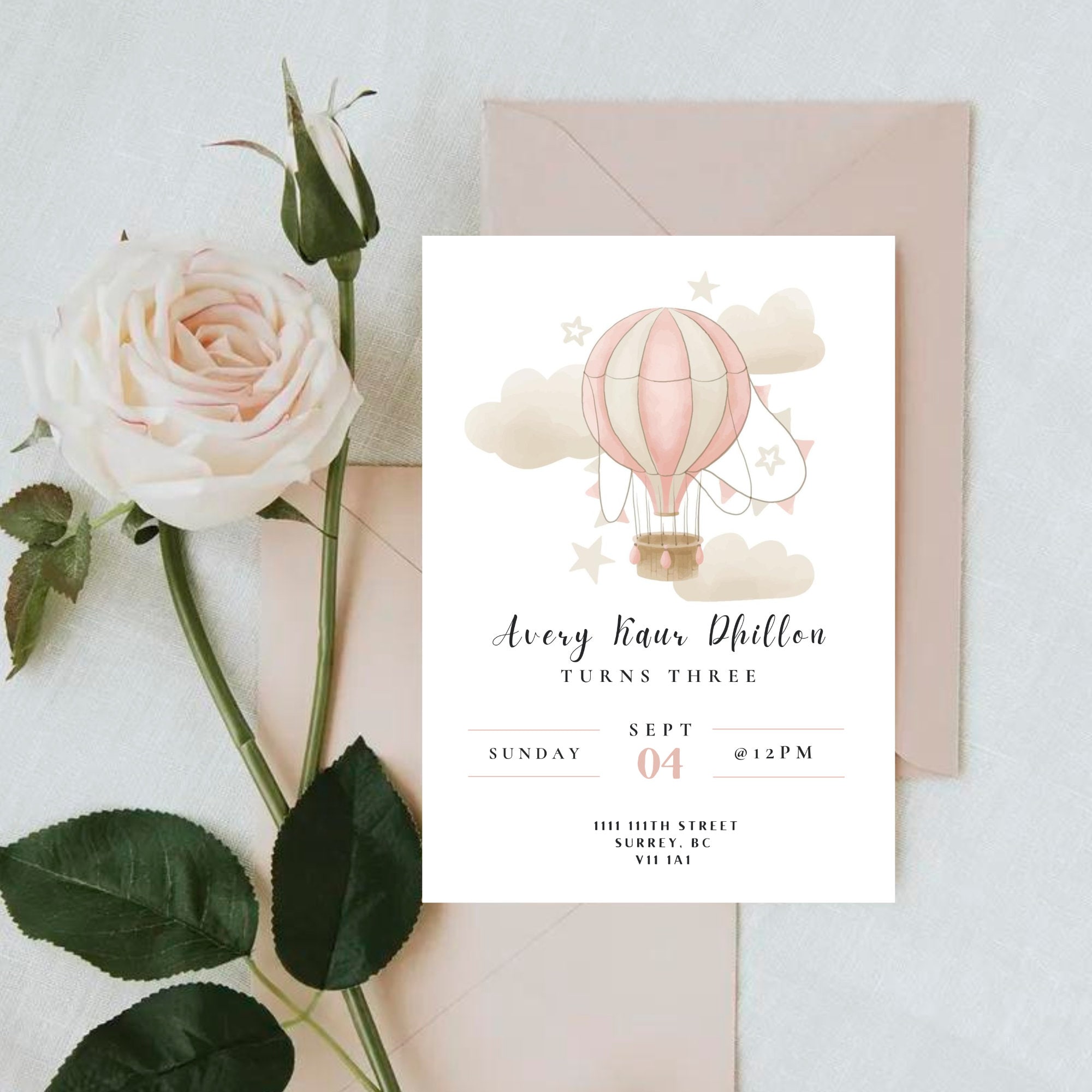 Birthday Party Invitation | Instant Digital Invite Download | Birthday ...