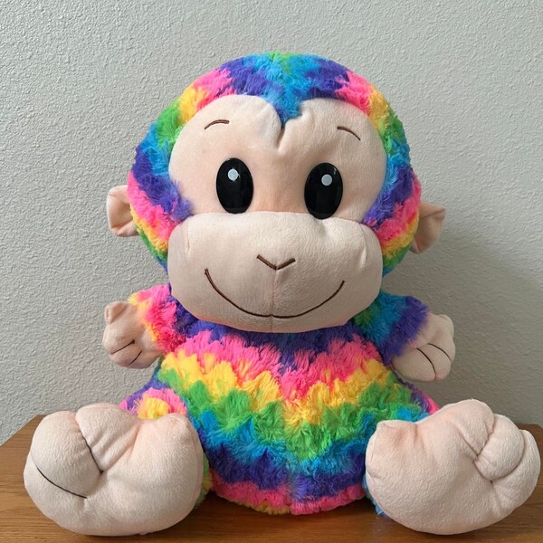 Rainbow Monkey - Etsy