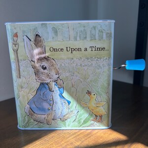 Peter Rabbit Easter Jack in the Box - Etsy