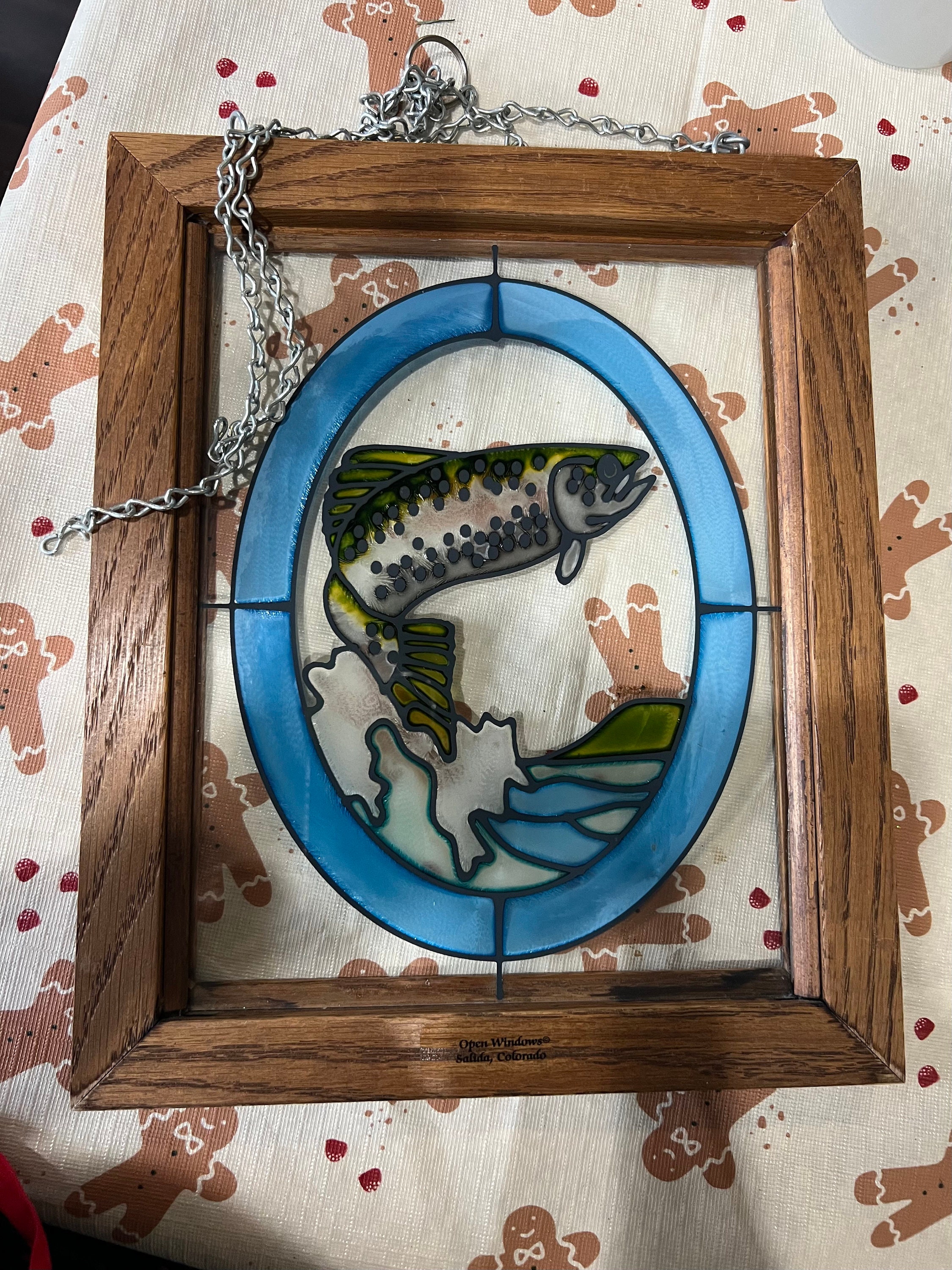 Bass Fishing Stained Glass Frame - Etsy
