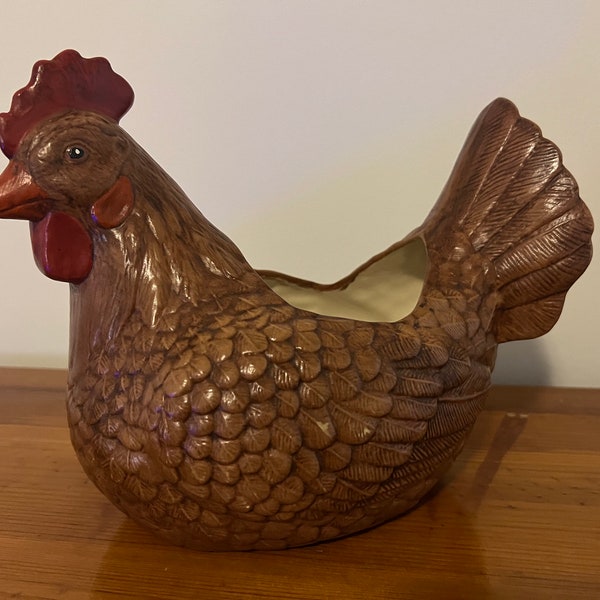 Chicken Planter Pot - Etsy