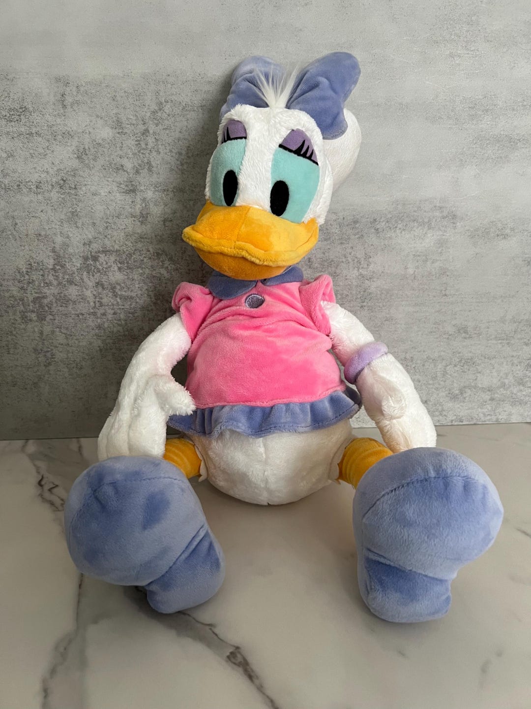 Disneys Daisy Duck Plush - Etsy