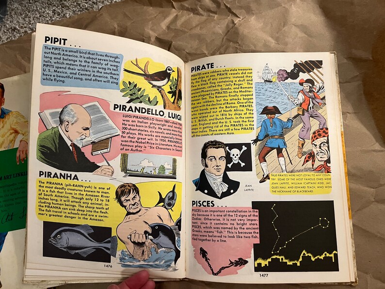 Vintage Childrens Encyclopedia - Etsy