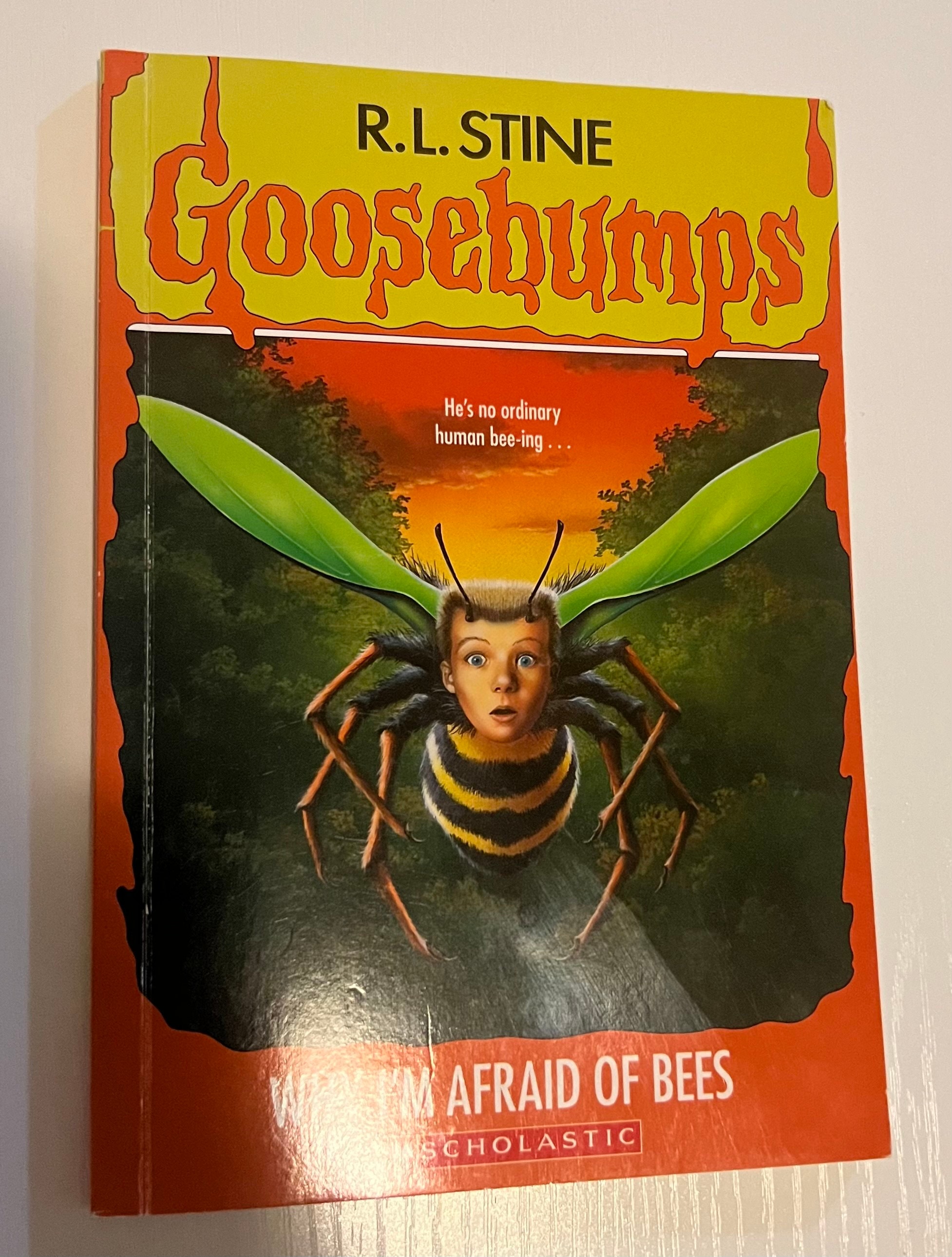 R.L. Stine Goosebumps Why Im Afraid of Bees - Etsy