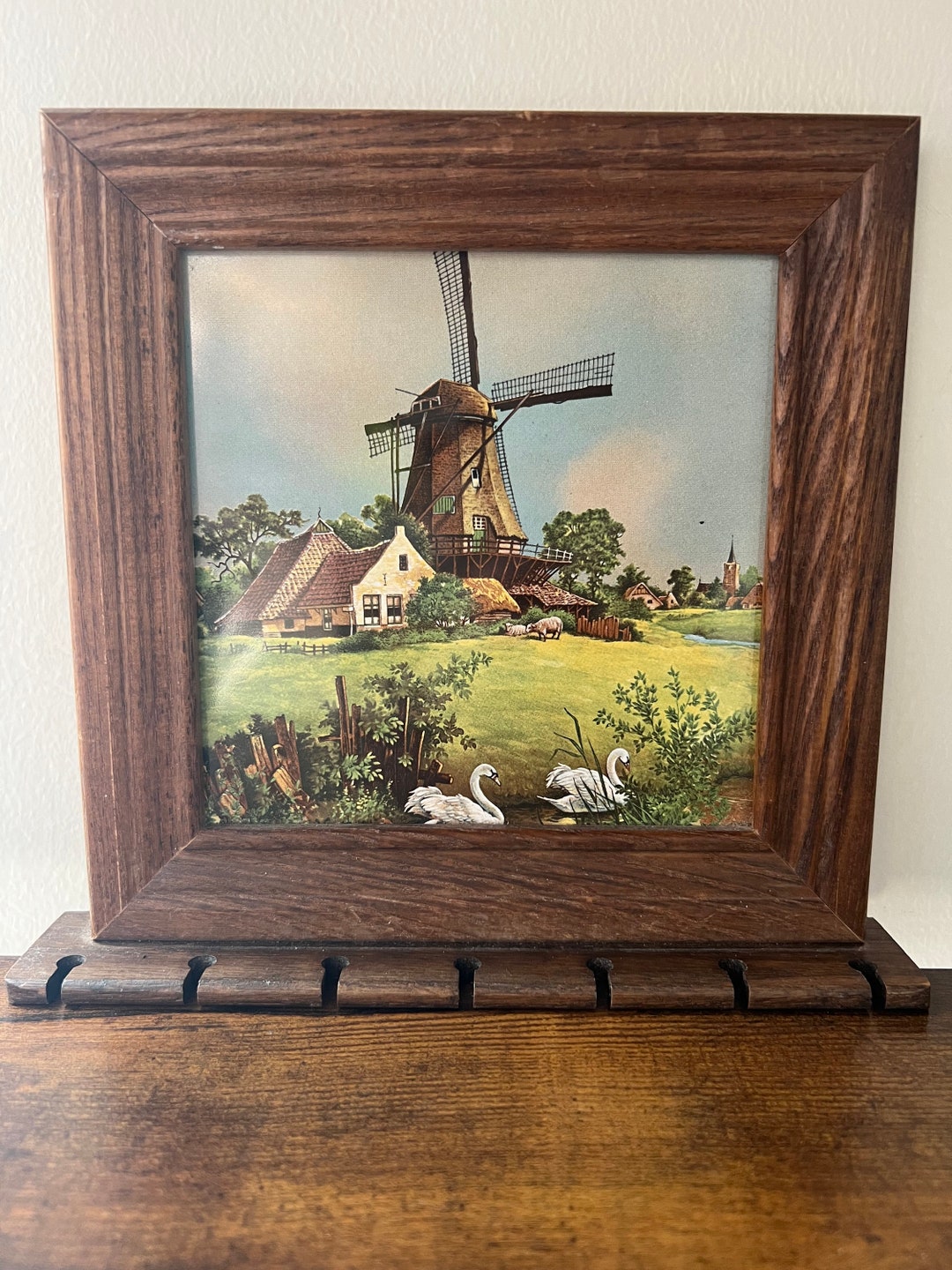 Royal Mosa Framed Farm Tile - Etsy