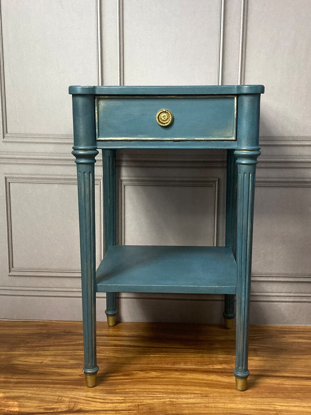 Vintage Ethan Allen Side Table / End Table, Wood Table, Night Stand ...