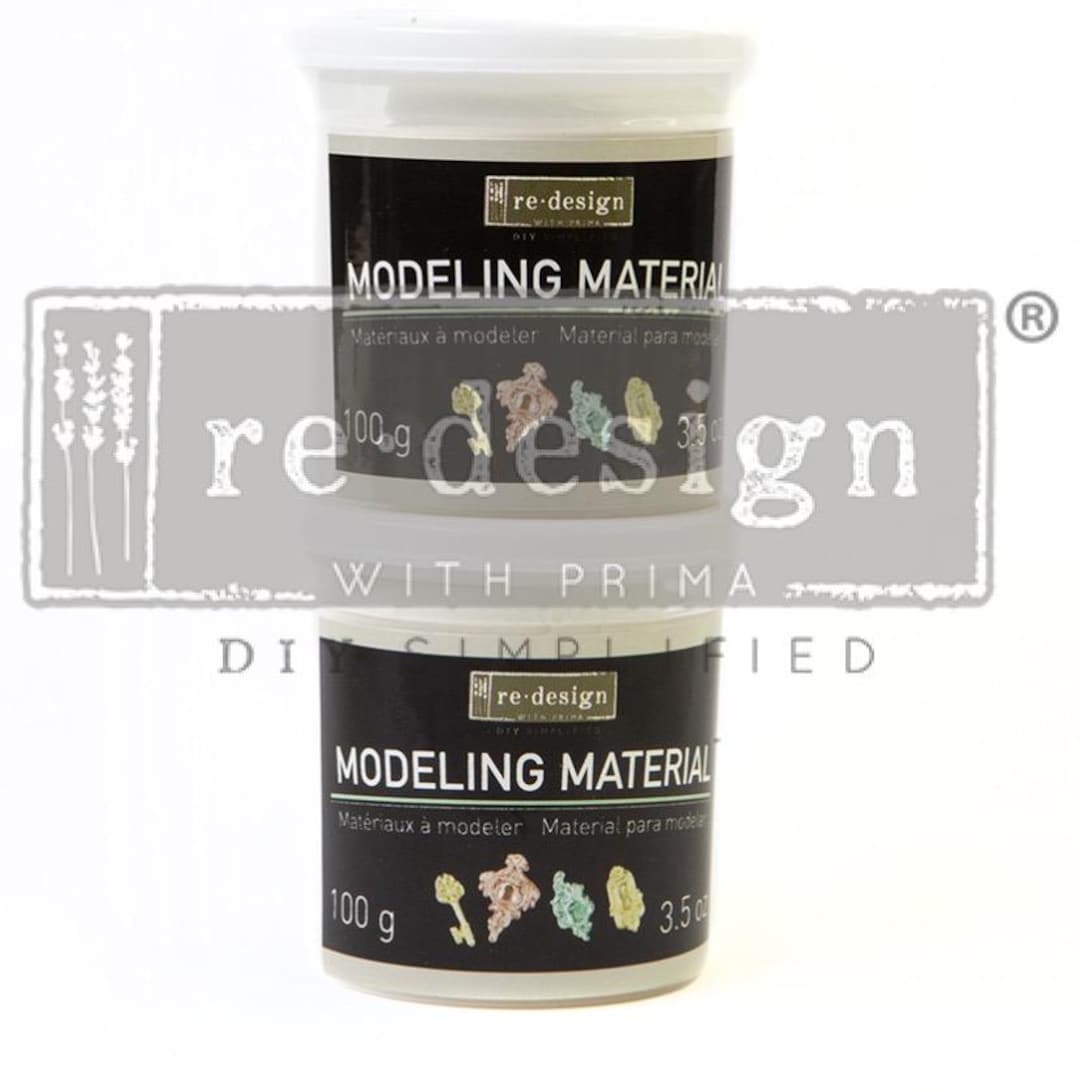 Redesign With Prima Modeling Material - 2 Jars - Etsy