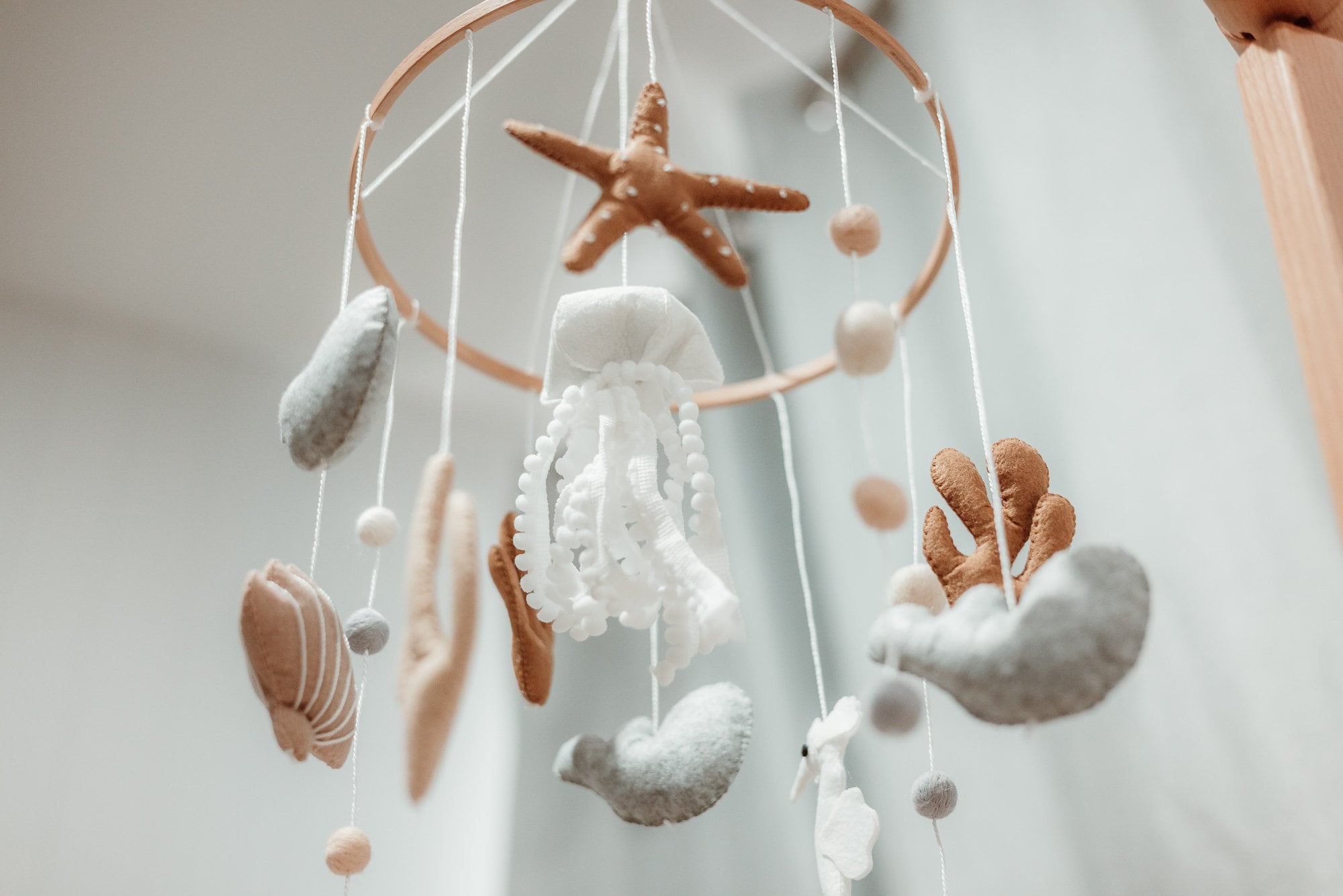 Baby Mobile Handmade Custom Name Ocean Mobile Shell Baby - Etsy Australia