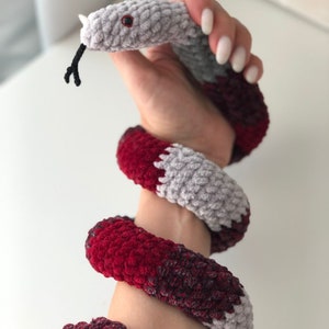 Crochet Pattern Snake and Cobra - SET 2 in 1 PDF Tutorial - Amigurumi ...