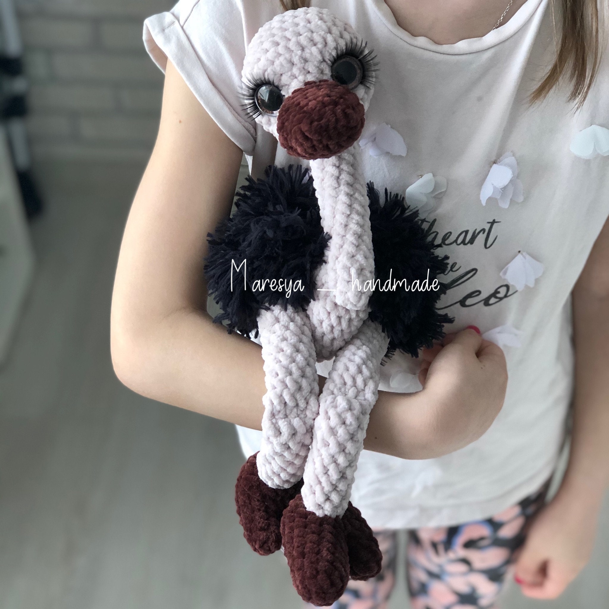 Crochet Pattern Ostrich PDF Tutorial Amigurumi Ostrich - Etsy