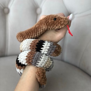 Crochet Pattern Snake PDF Tutorial - Amigurumi Snake - Crochet Pattern ...