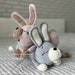Crochet Pattern BUNNY Sleeping PDF Tutorial - Amigurumi Bunny ...