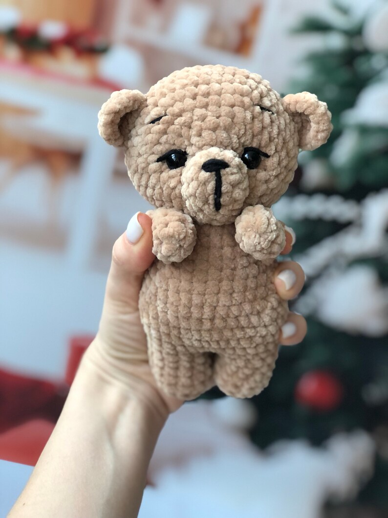Crochet Pattern Little Bear PDF Tutorial - Amigurumi Bear - Easy ...