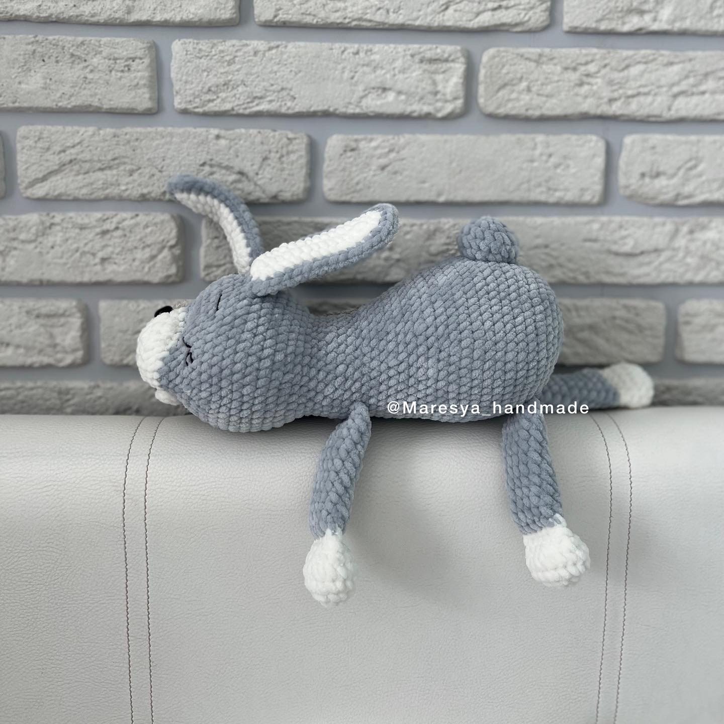 Crochet Pattern BUNNY Sleeping PDF Tutorial Amigurumi Bunny - Etsy
