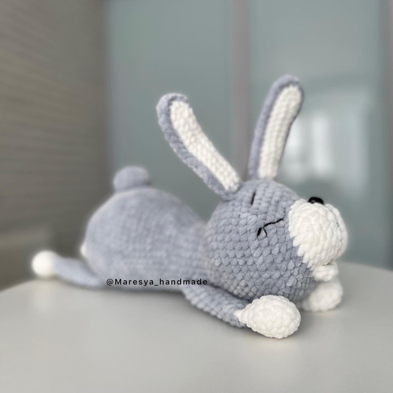 Crochet Pattern BUNNY Sleeping PDF Tutorial Amigurumi Bunny - Etsy