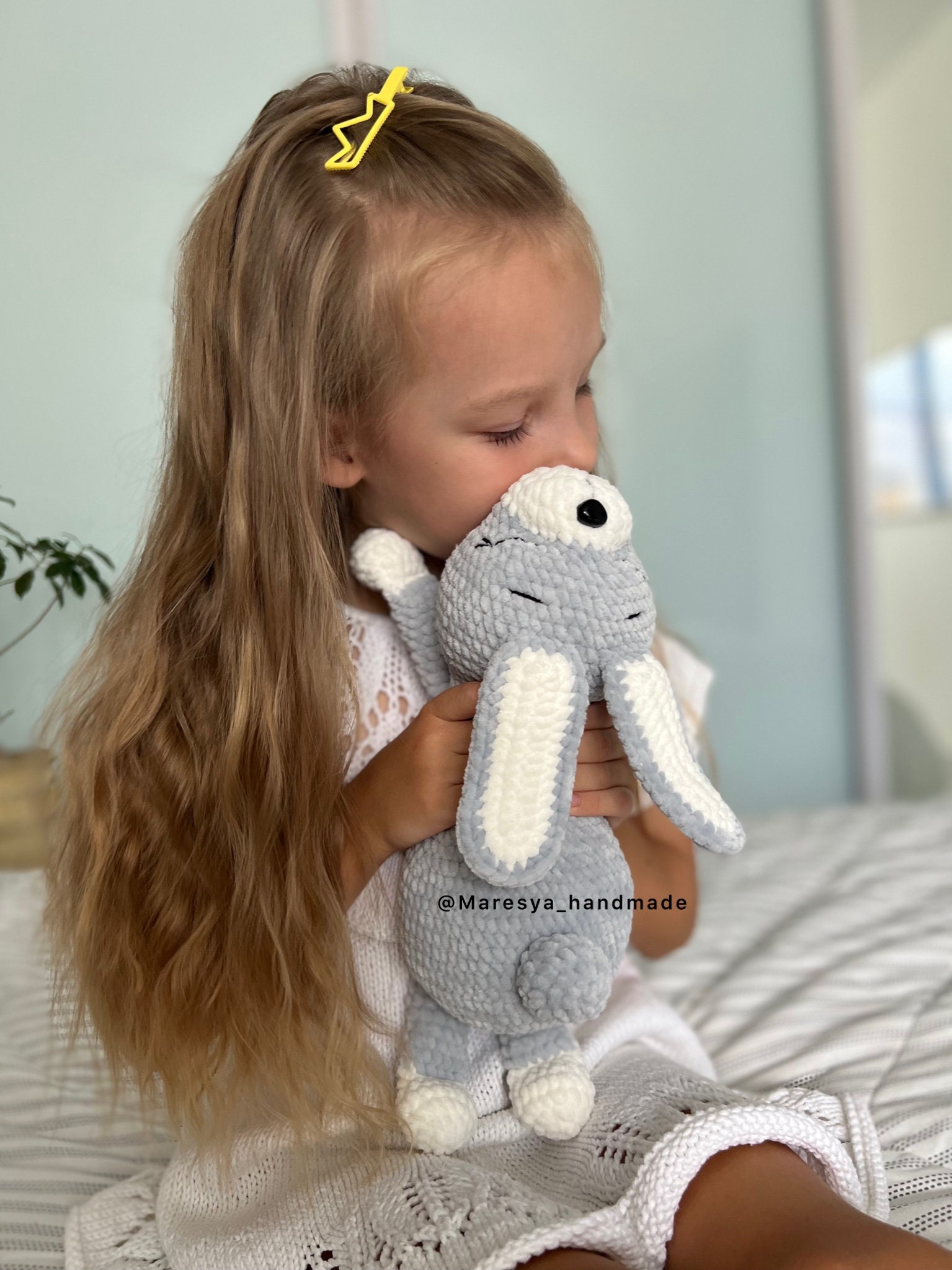 Crochet Pattern BUNNY Sleeping PDF Tutorial Amigurumi Bunny - Etsy