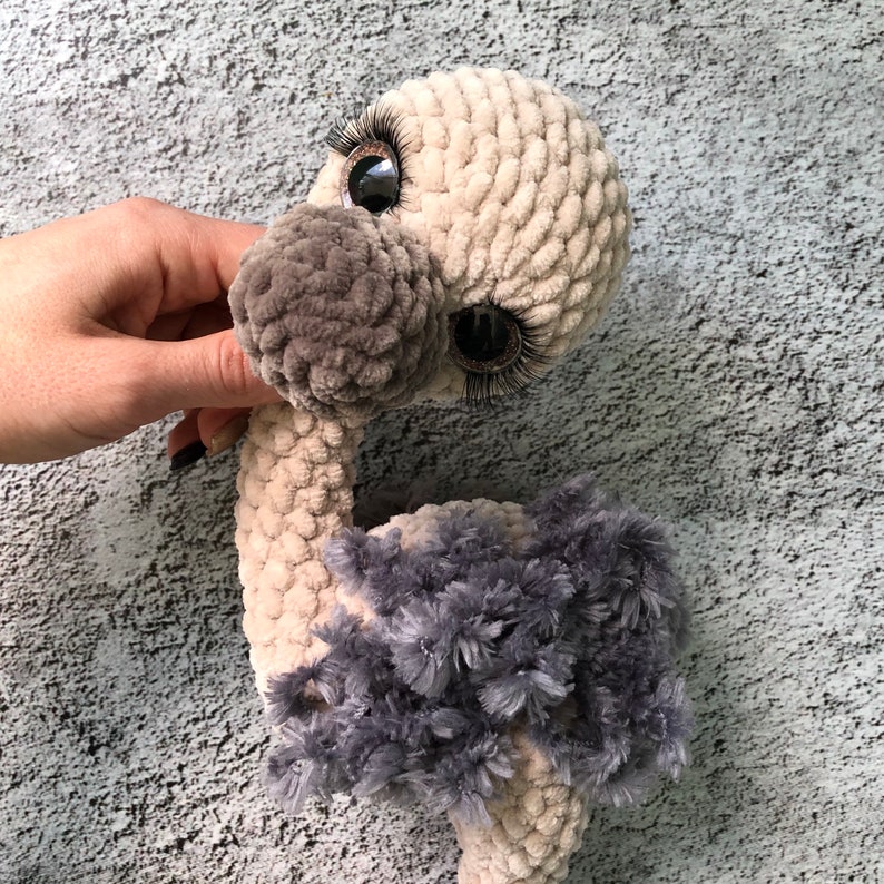 Crochet Pattern Ostrich PDF Tutorial Amigurumi Ostrich - Etsy