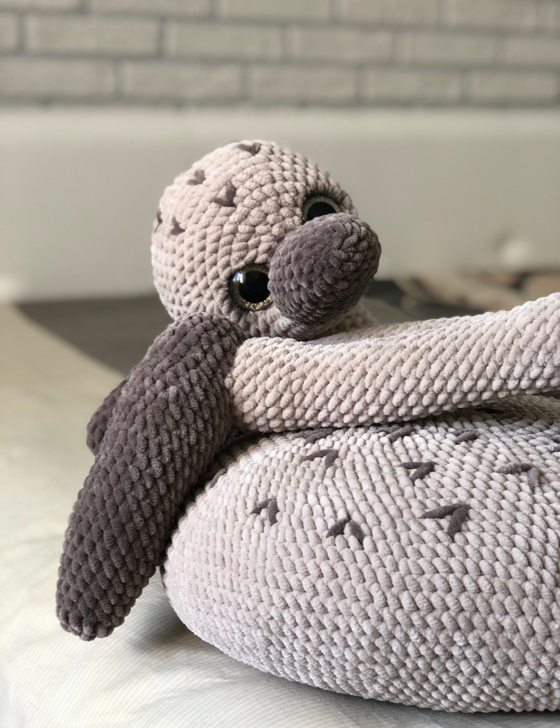 Crochet Pattern PILLOW Ostrich PDF Tutorial - Amigurumi Pillow ...