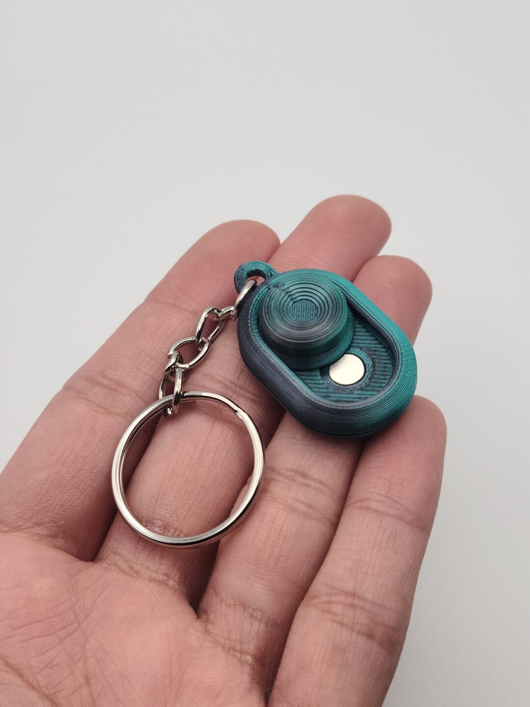 Magnetic Haptic Slider Fidget Toy Keychain | Customizable and ...