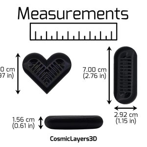 Magnetic Heart Shaped Pill Fidget Toy Quiet Spinning Desk Toy Valentine ...