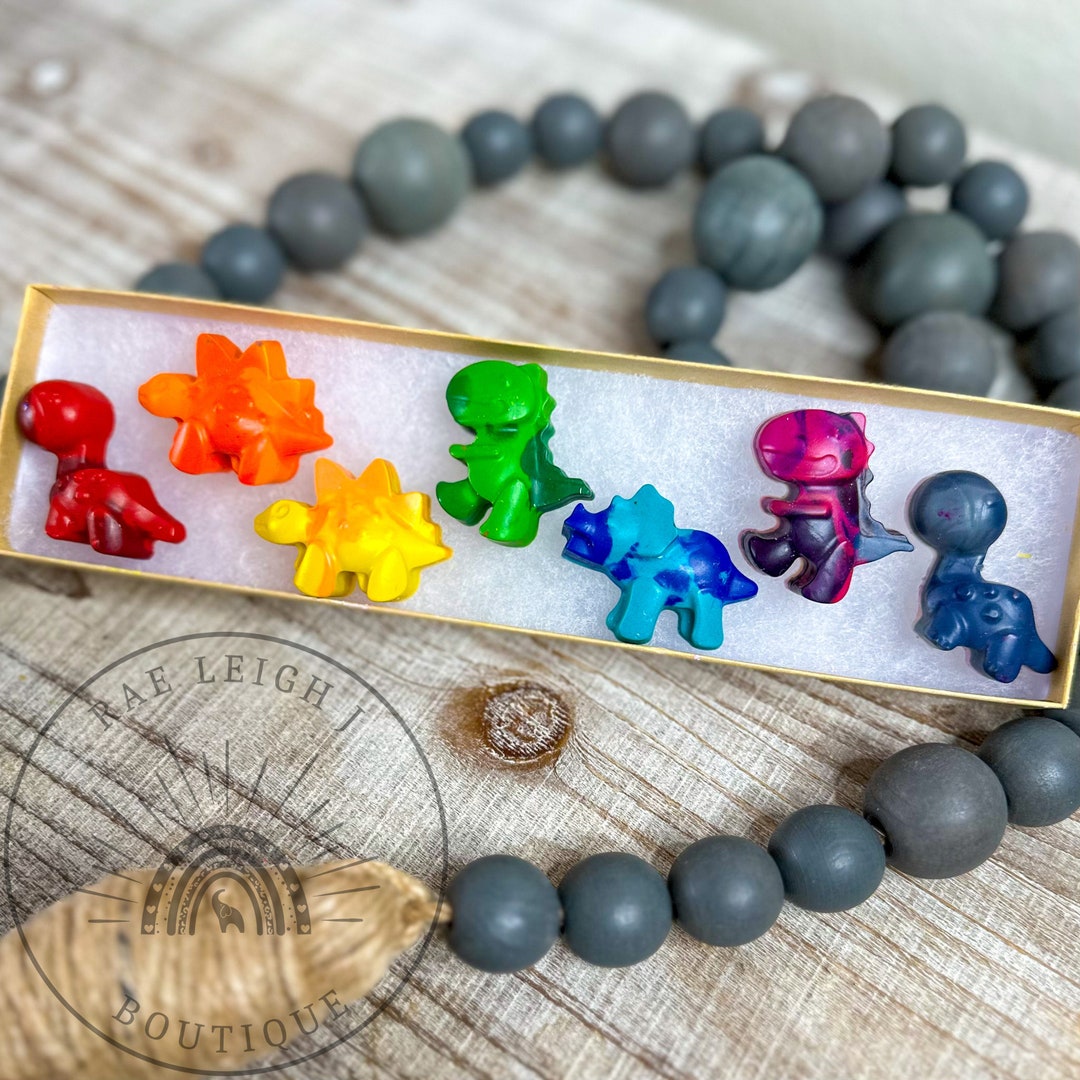 Dinosaur Crayon Gift Set | Stocking Stuffer | Kids Gift | Kids ...