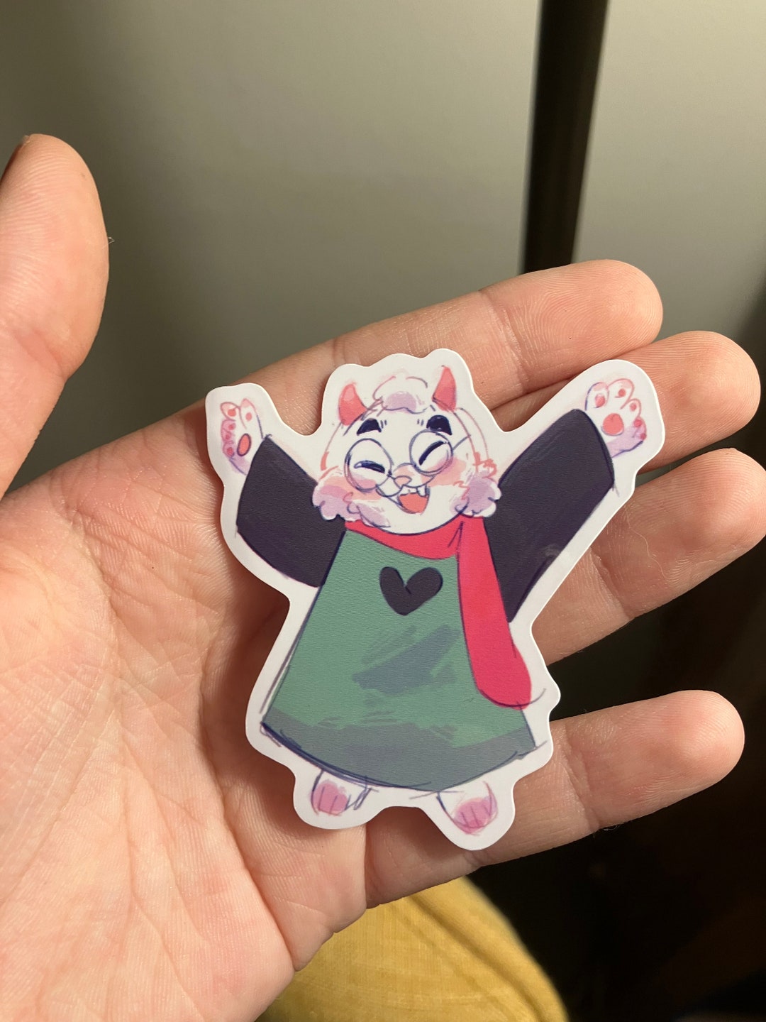 Deltarune - Ralsei Sticker (2.5 In.) - Etsy