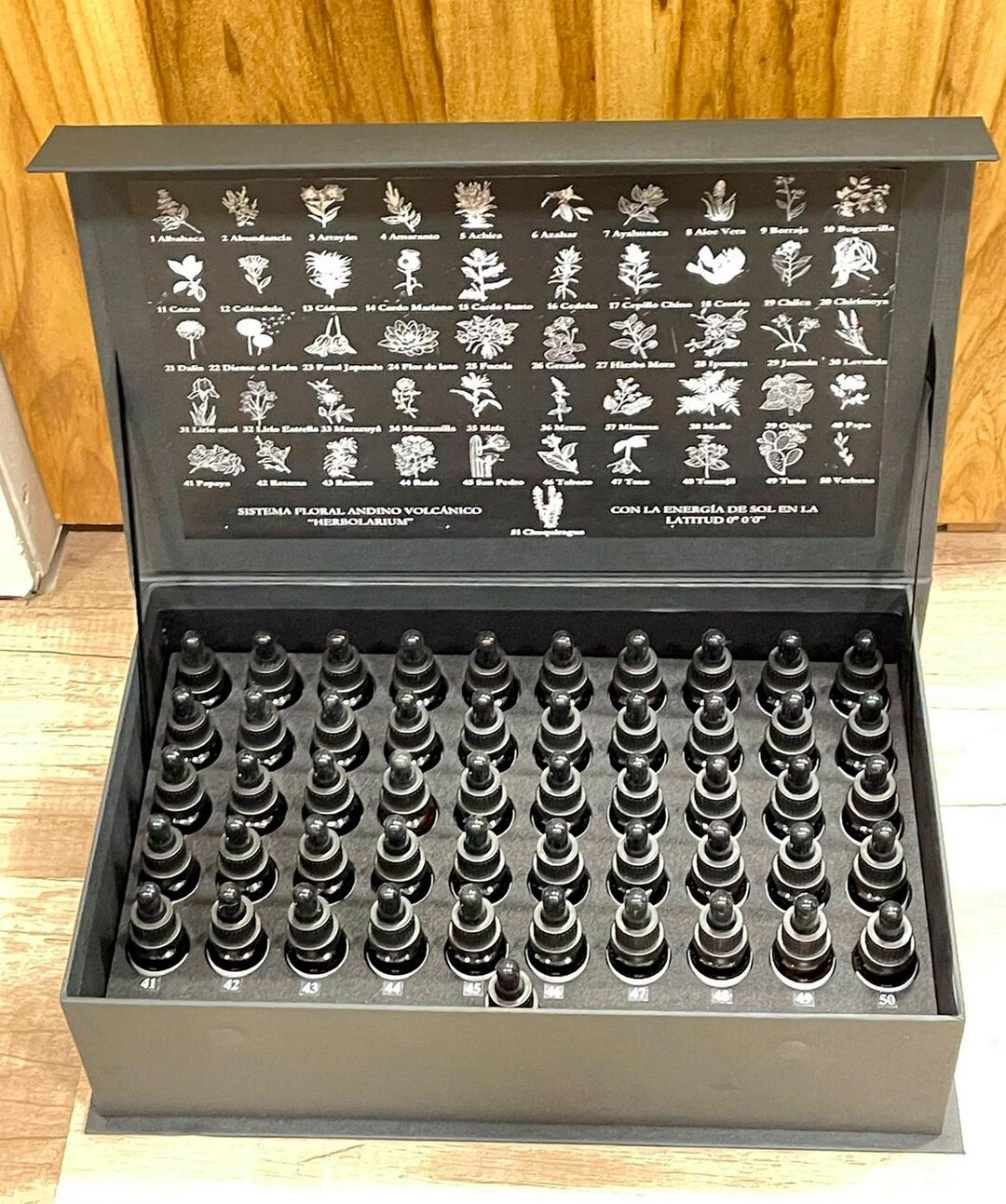 Kit With 51 Flowers Ecuadorian & Volcanic Andean Floral System for Bach ...