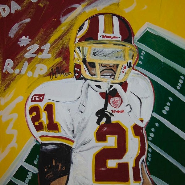 Sean Taylor Poster - Etsy