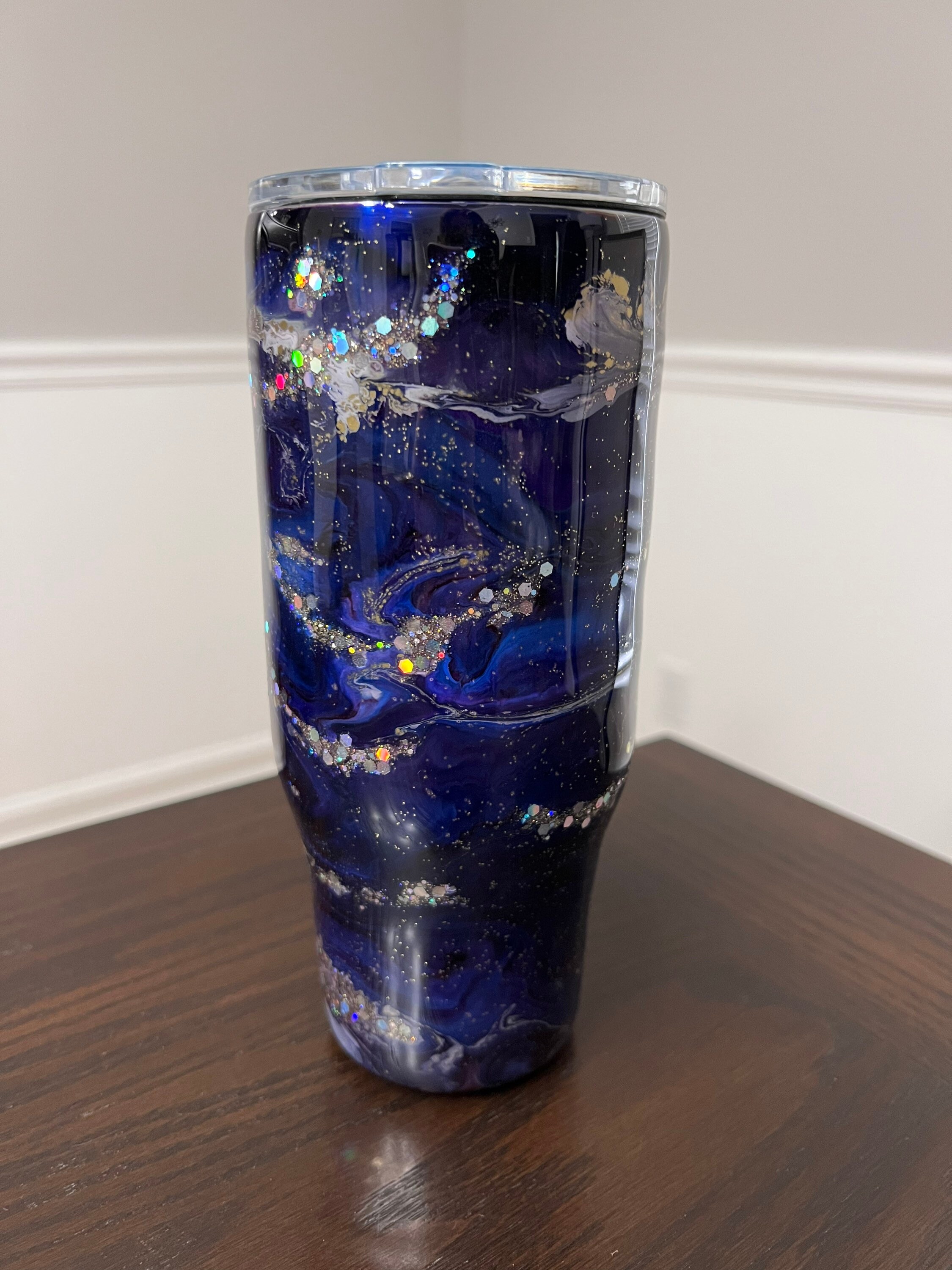 Custom Tumbler Starlight-personalized Custom Made Epoxy Tumbler - Etsy