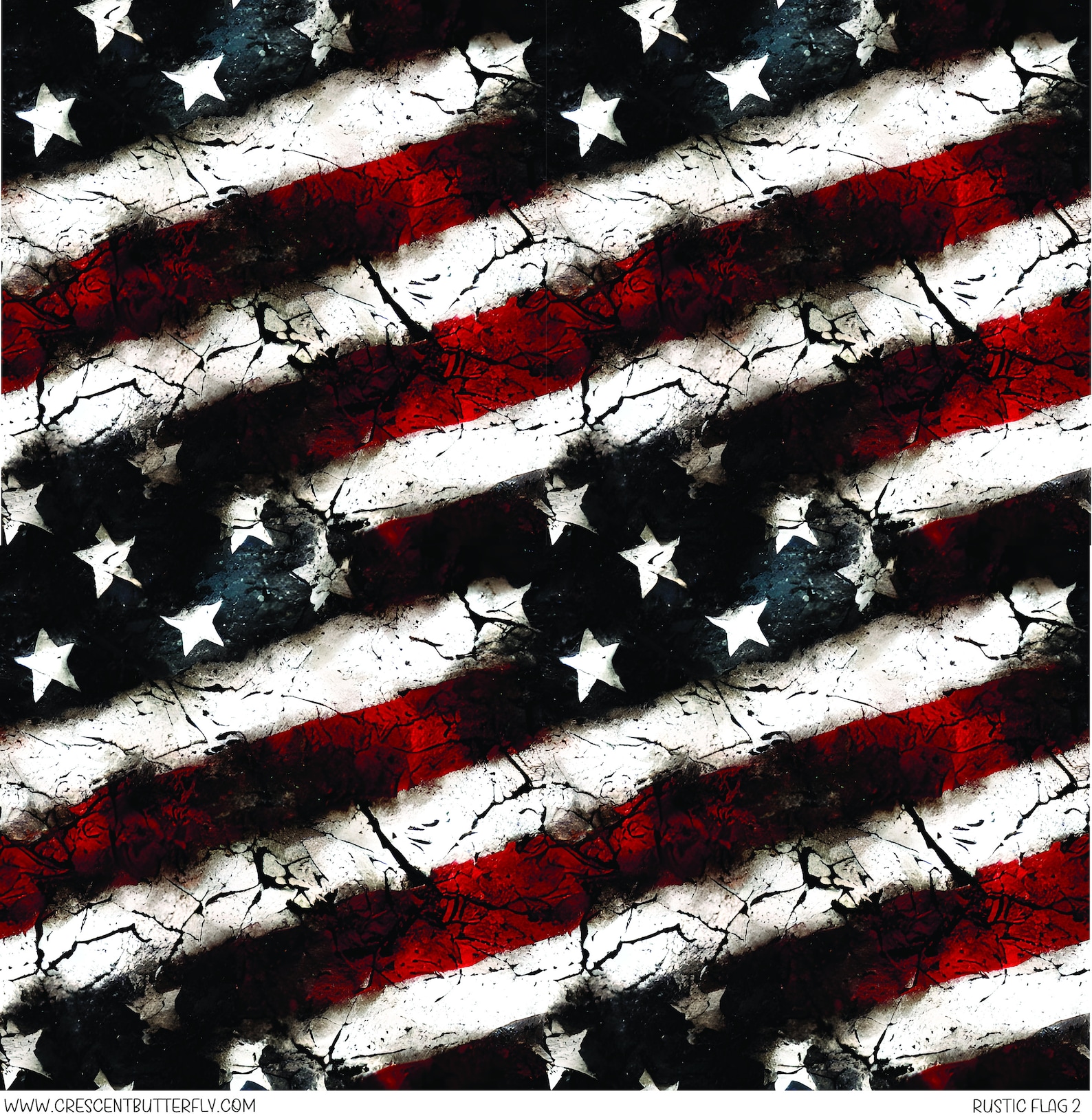 Rustic Flag 2 Printed Vinyl Sheets/tumbler Wrap - Etsy