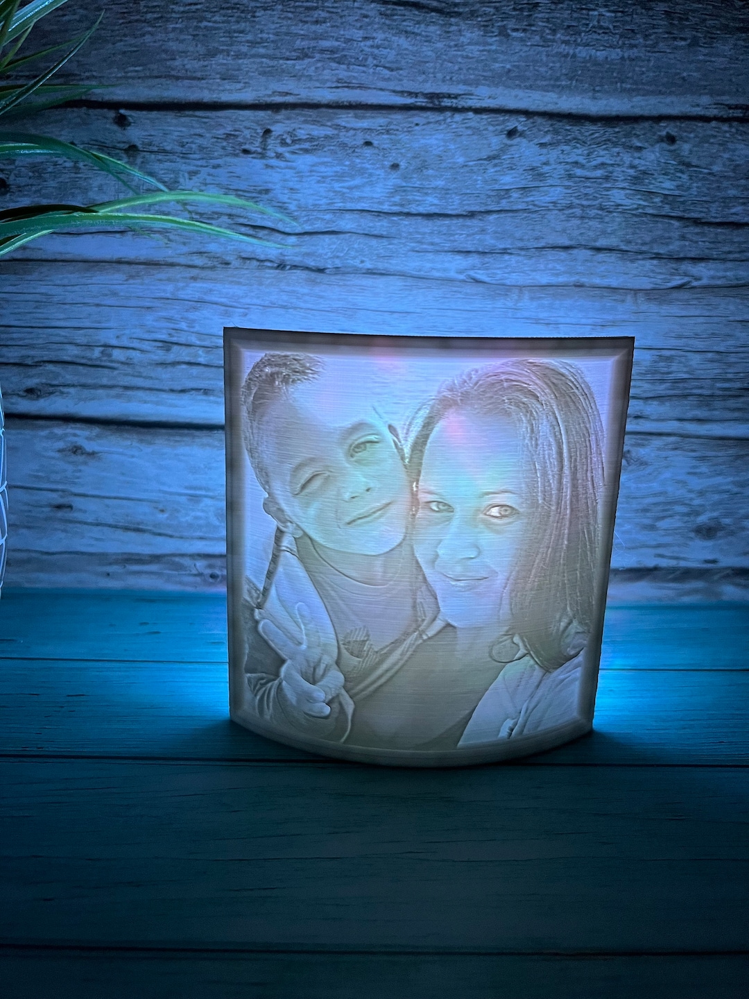 Personalized Light up Lithophane Photo - Home Décor - Etsy