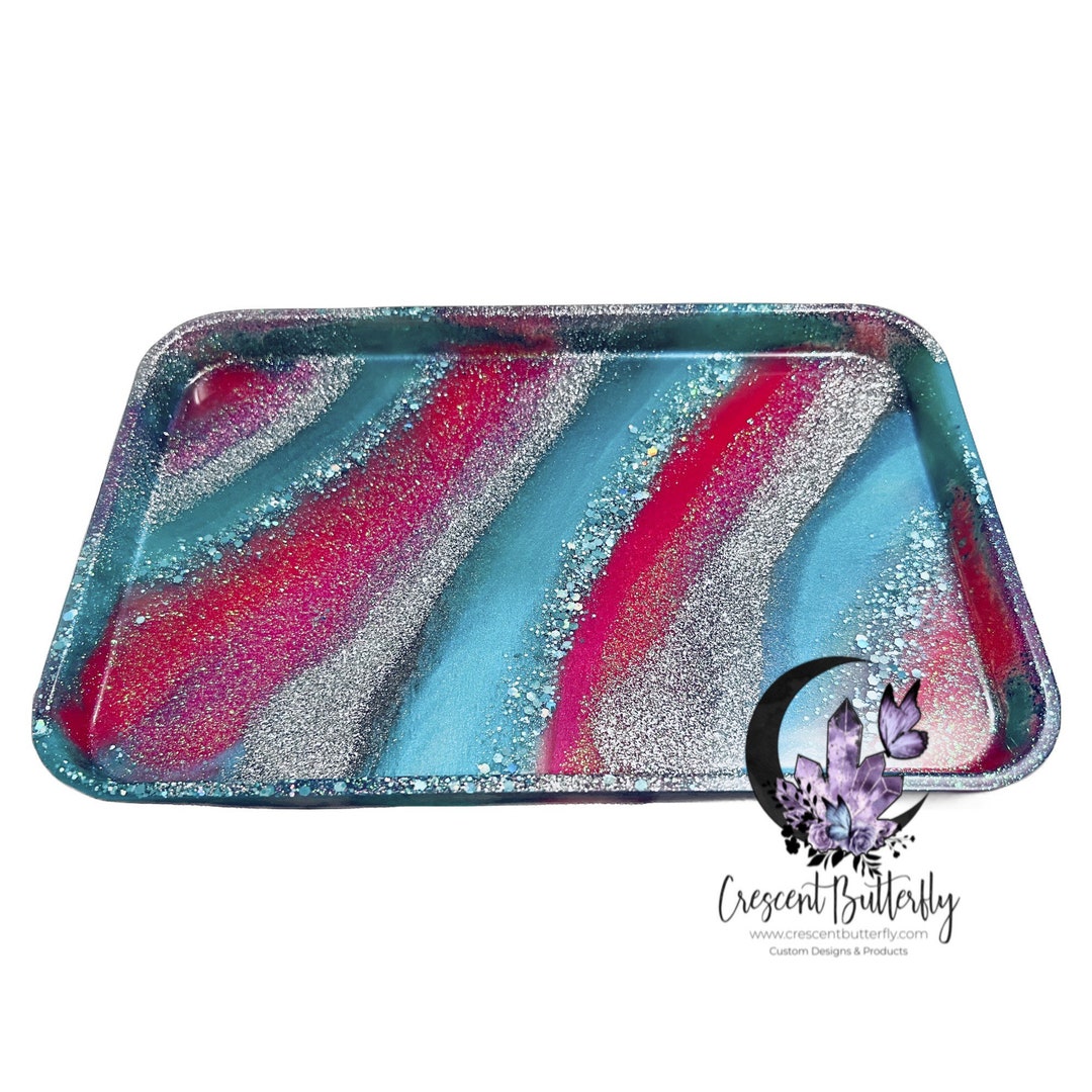 Custom Resin Tray-vanity Tray-multi Use Tray - Etsy