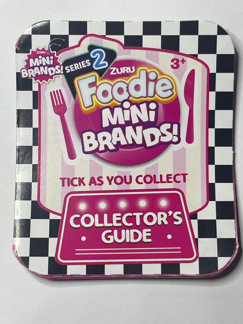 Mini Brands Foodie Series 1&2 - Etsy