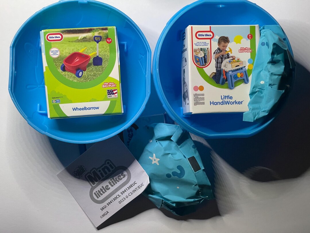 Miniverse Mini Little Tikes Ball Series 2 Wheelbarrow and Little ...