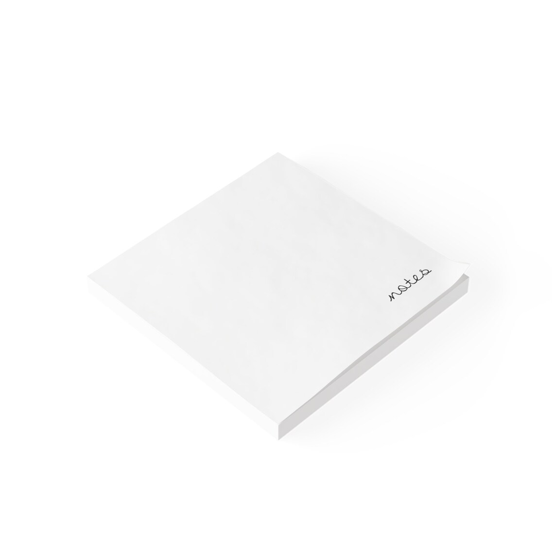 Minimalist Notes Post-it Note Pads, Black & White Sticky Notes - Etsy