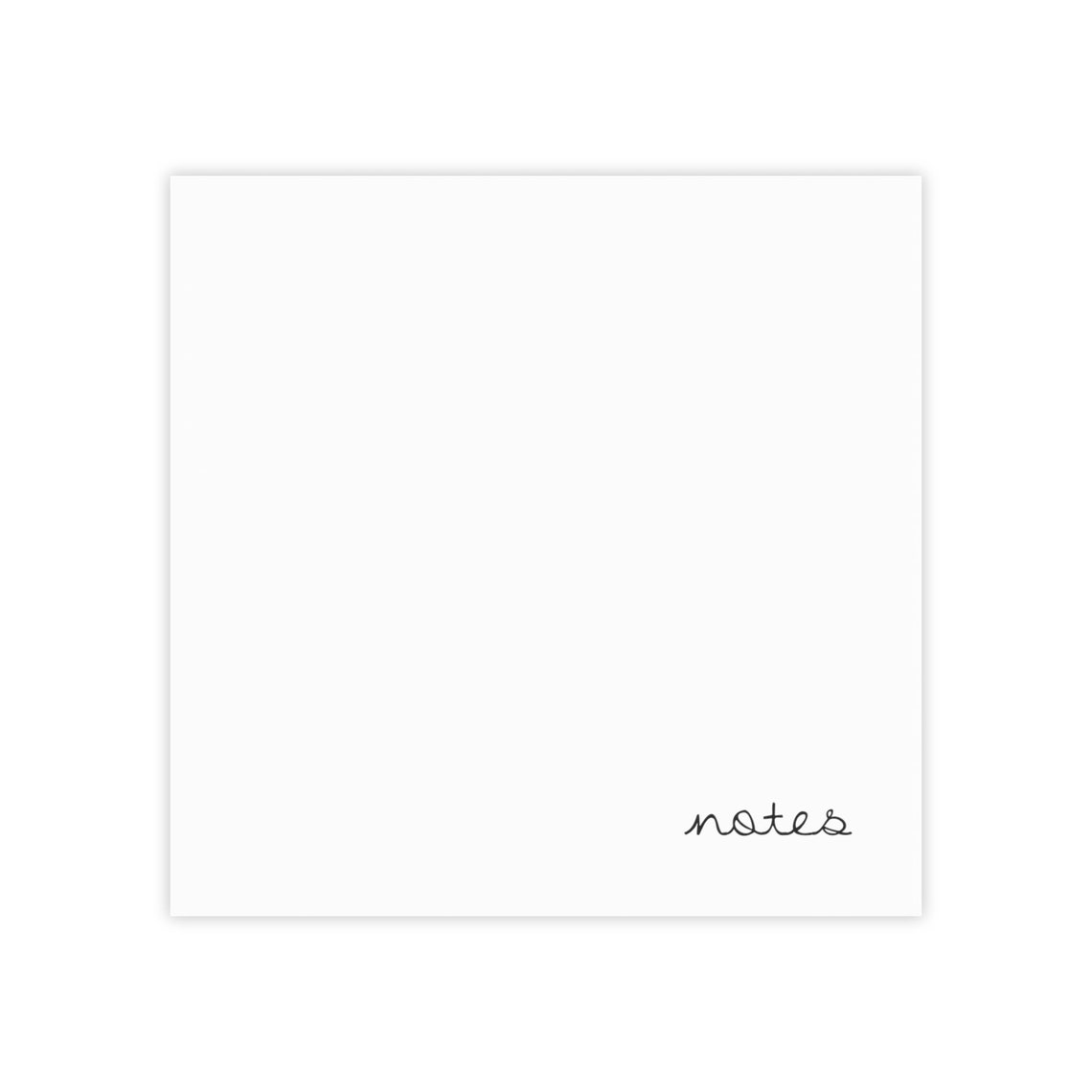 Minimalist Notes Post-it Note Pads, Black & White Sticky Notes - Etsy