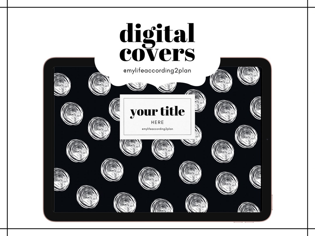 Minimalist Digital Planner Cover, Digital Journal Cover, iPad Planner ...