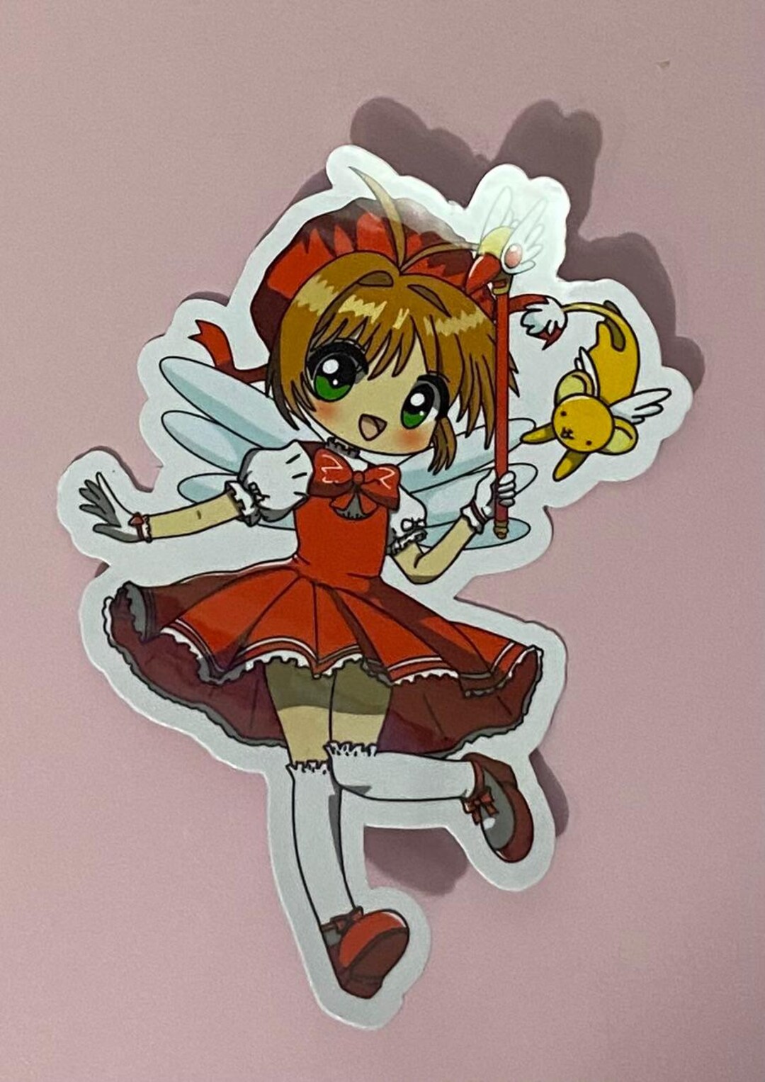 Card Captor Sakura Waterproof Vinyl Sticker Anime Sticker Cute Anime ...