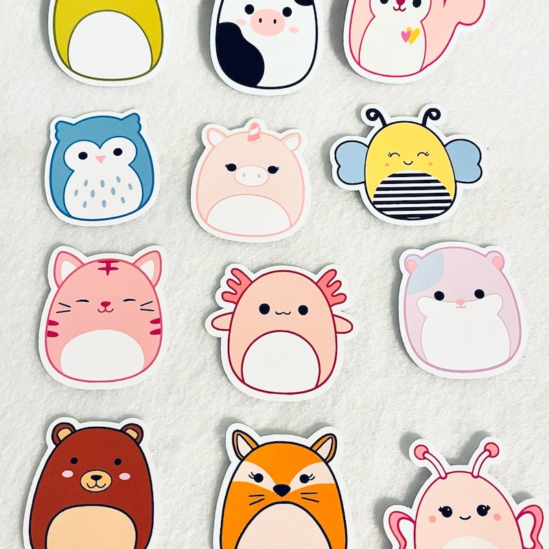 Squishmallow Stickers - Etsy
