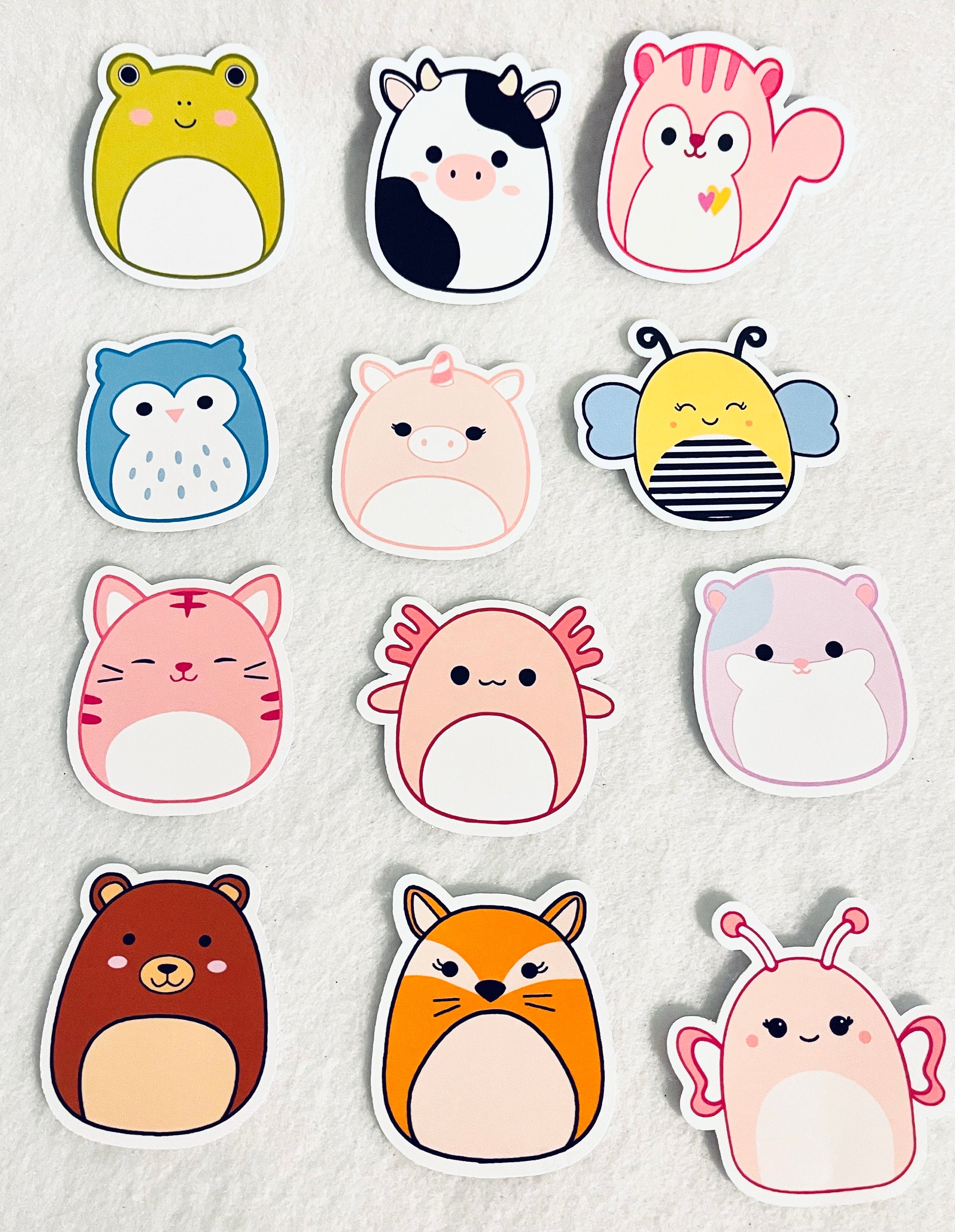 Squishmallow Stickers / Stickers / Squishmallow Birthday / Squishmallow ...