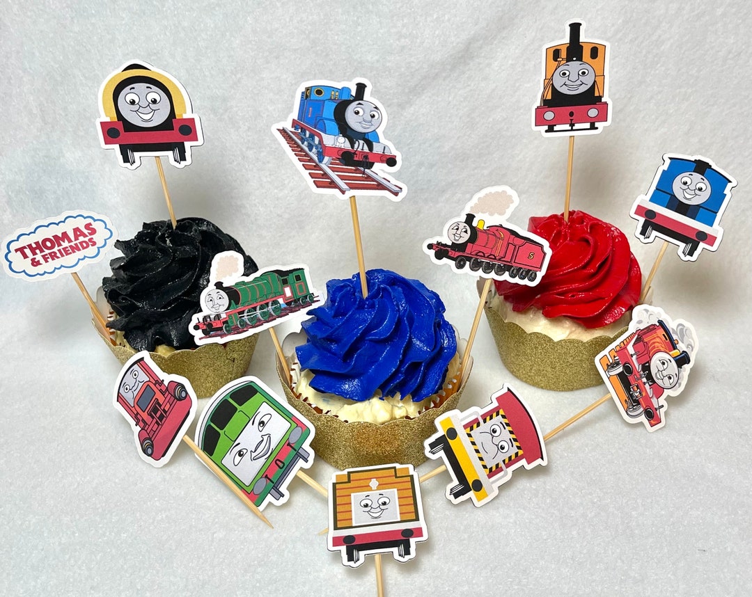 Thomas and Friends Cupcake Toppers / Thomas Cupcakes Toppers / Thomas ...