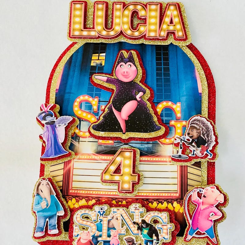 Sing Movie Svg - Etsy