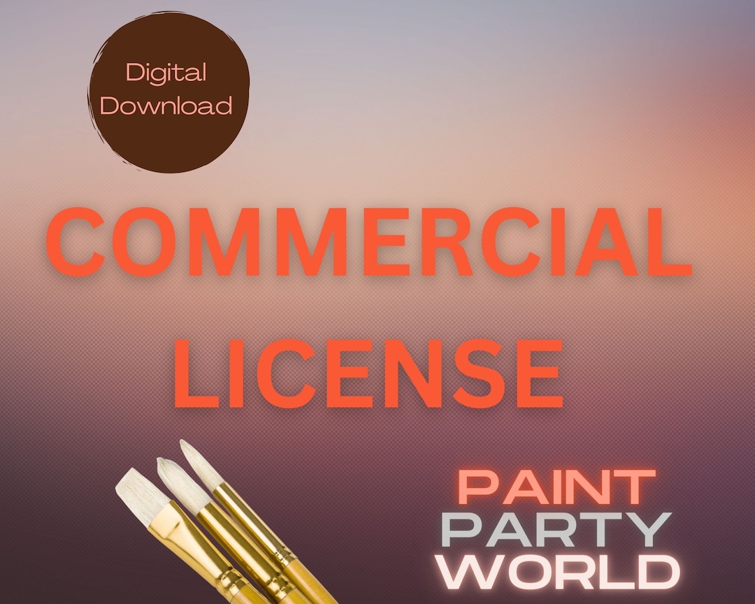 Commercial License- Entire Shop - Etsy
