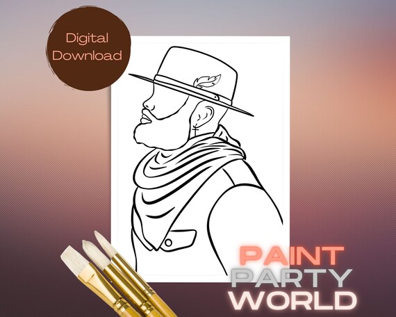 Canvas Printable Neo/ Pre Drawn Outline Canvas Bag/ DIY - Etsy