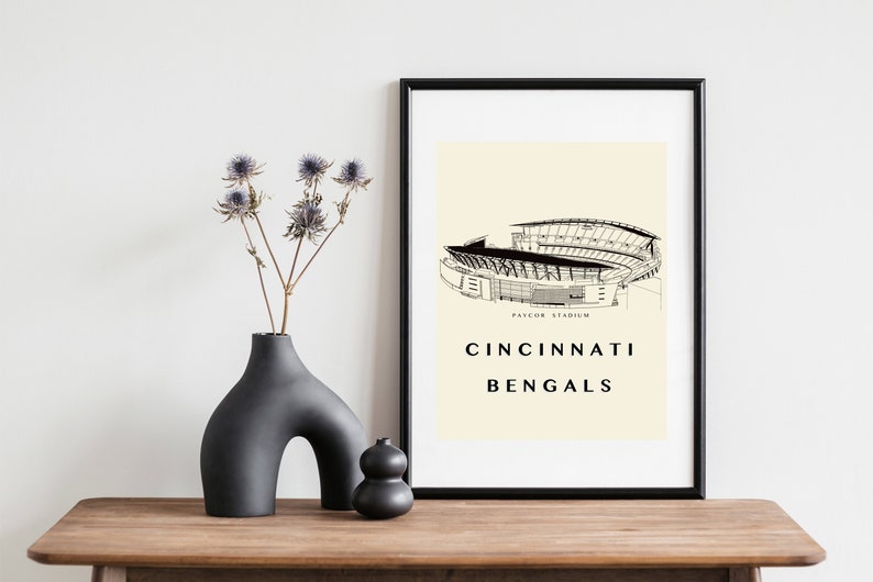 Paycor Stadium Handmade Digital Print - Etsy